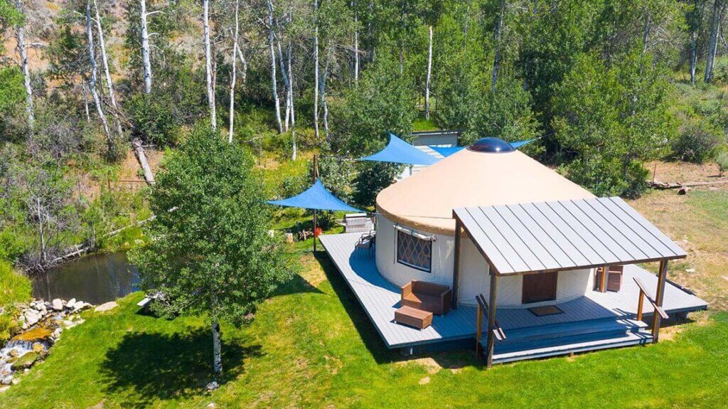 Ruby Yurts | Ruby High Yurt & Conrad Creek Yurt Near Elko, NV