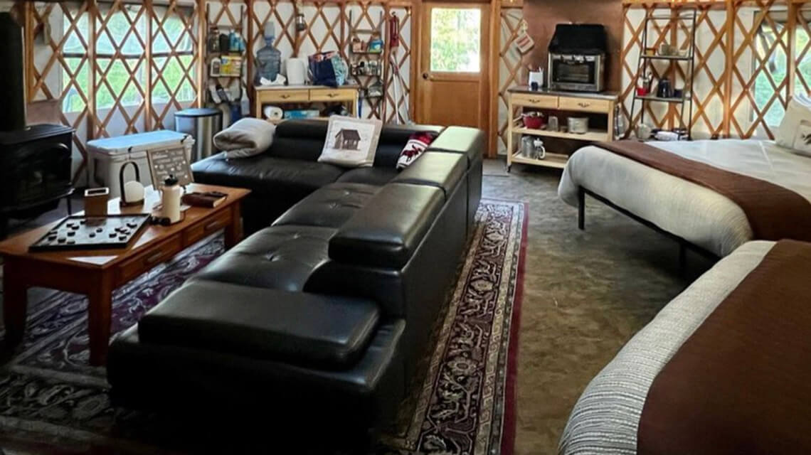 Ruby Yurts | Ruby High Yurt & Conrad Creek Yurt Near Elko, NV