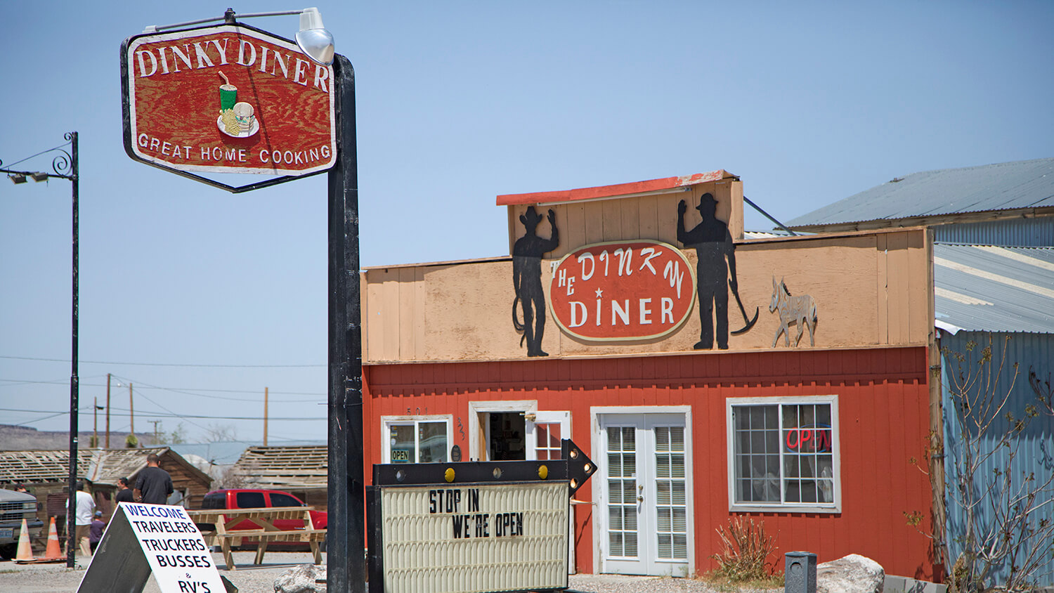 The Dinky Diner | Goldfield NV | Seen on NBC’s Today Show