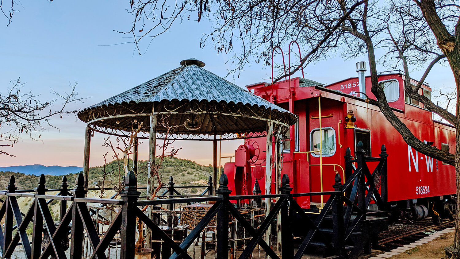 Ruby the Red Caboose | Unique Places to Stay Nevada