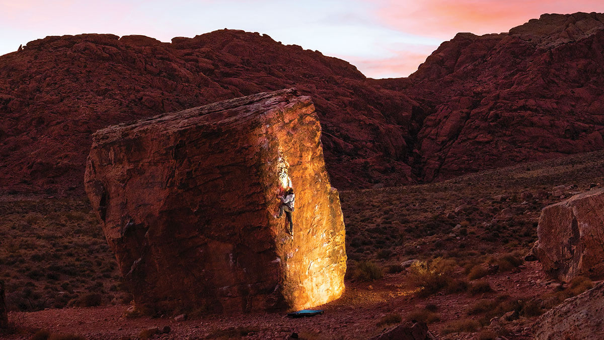 Rock On: Nevada’s Rock Climbing Playground