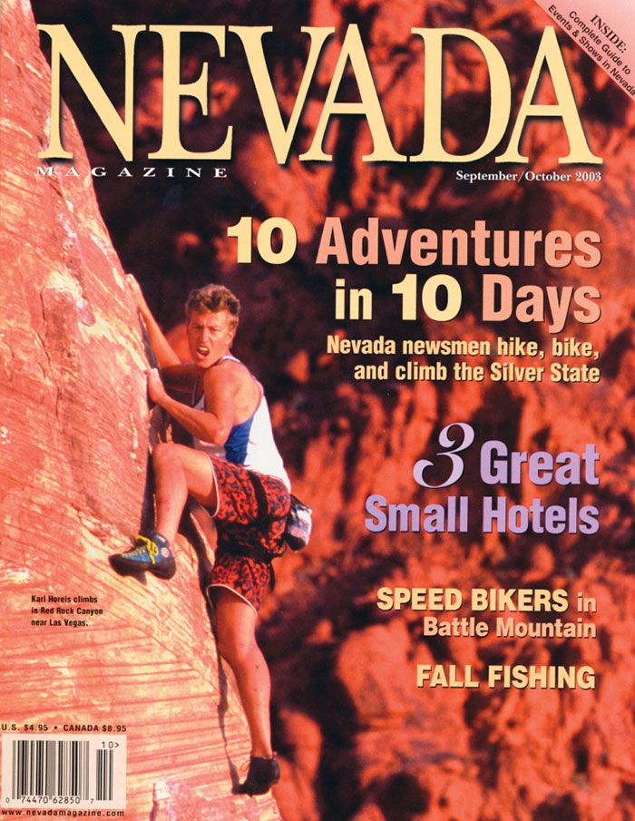 September - October 2003 - Travel Nevada